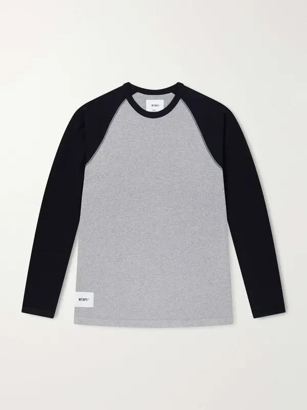 WTAPS® Ian Logo-embroidered Cotton-jersey T-shirt