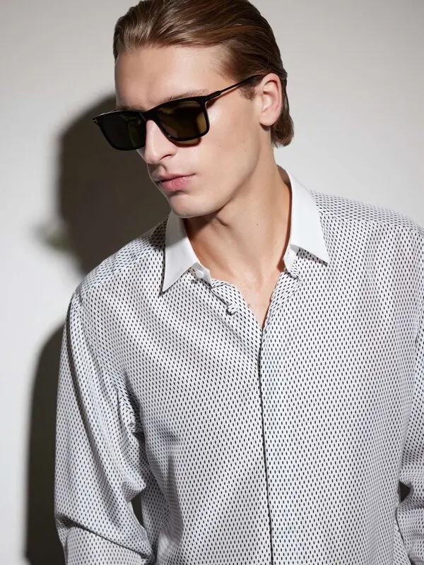 TOM FORD Lee-02 Square-frame Acetate And Titanium Sunglasses