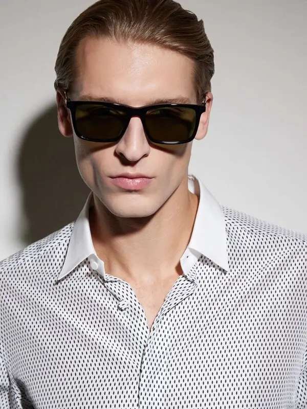 TOM FORD Lee-02 Square-frame Acetate And Titanium Sunglasses