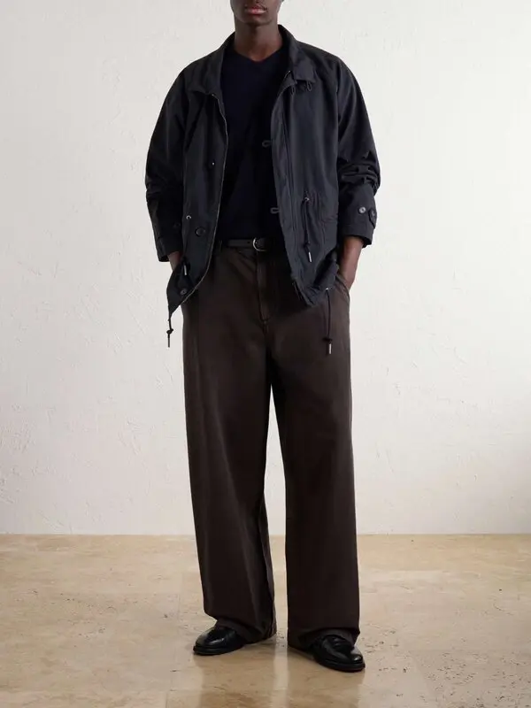 AGOLDE Warwick Wide-leg Cotton-twill Trousers