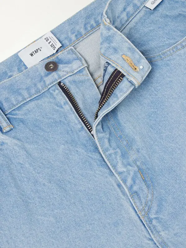 WTAPS® Blues Wide-leg Logo-embroidered Jeans
