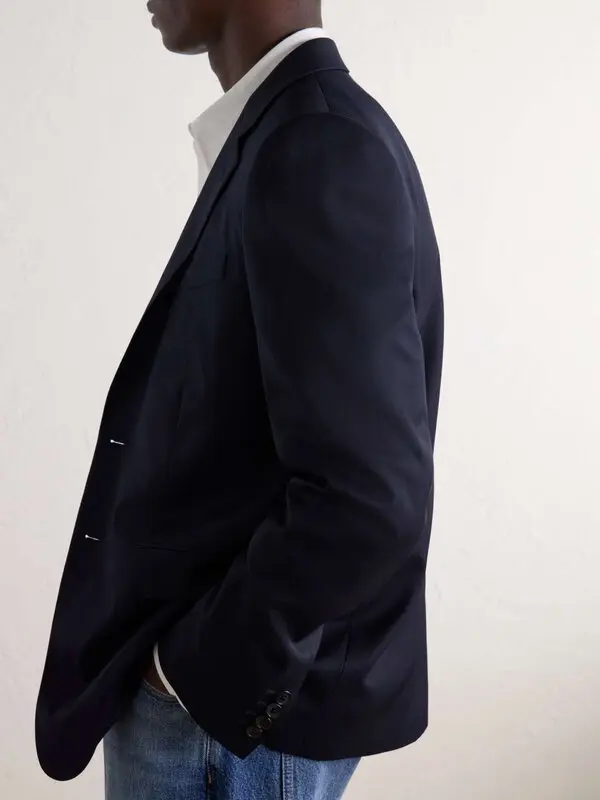 Celine Wool And Cashmere-blend Gabardine Blazer