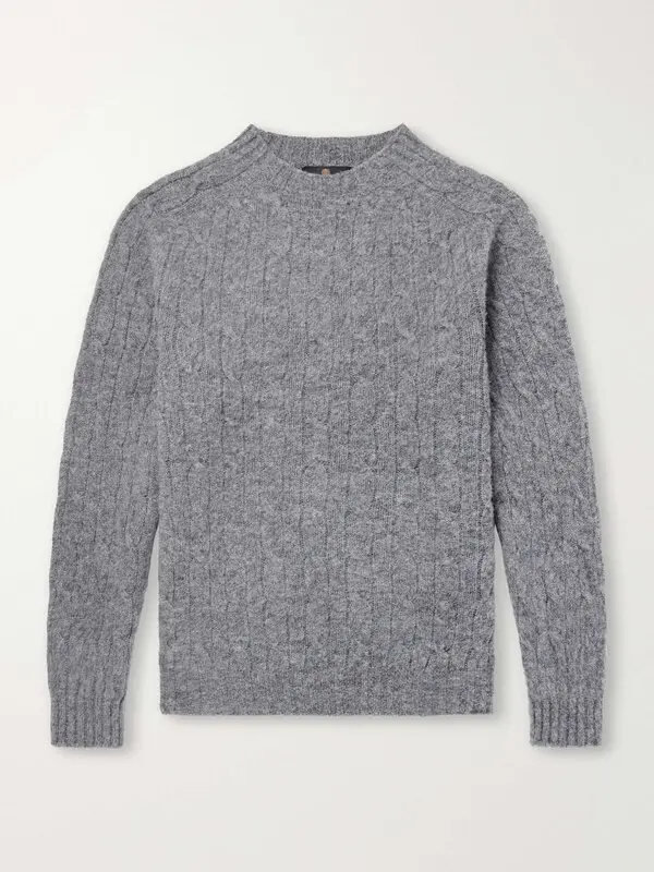 Barbour Cable-knit Wool Sweater