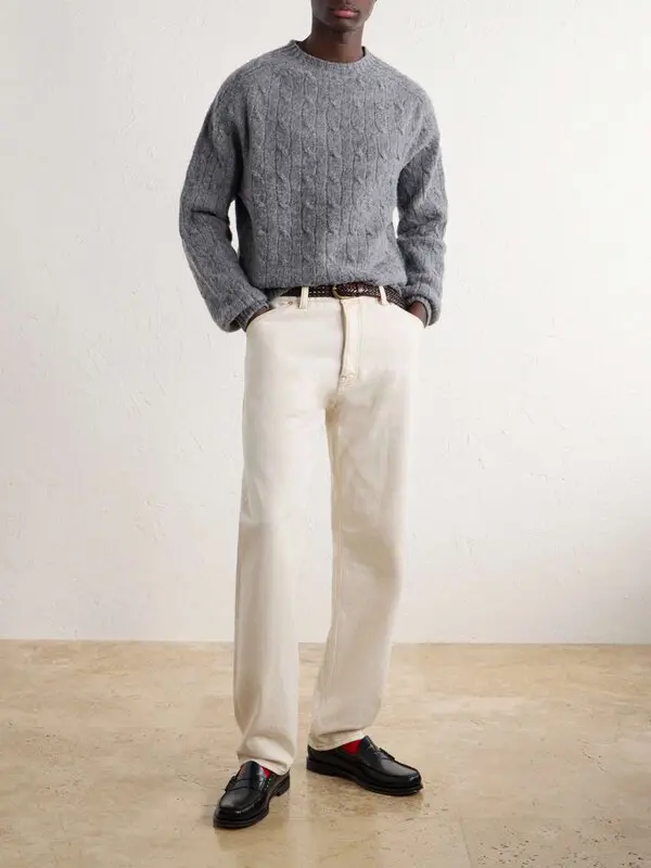 Barbour Cable-knit Wool Sweater