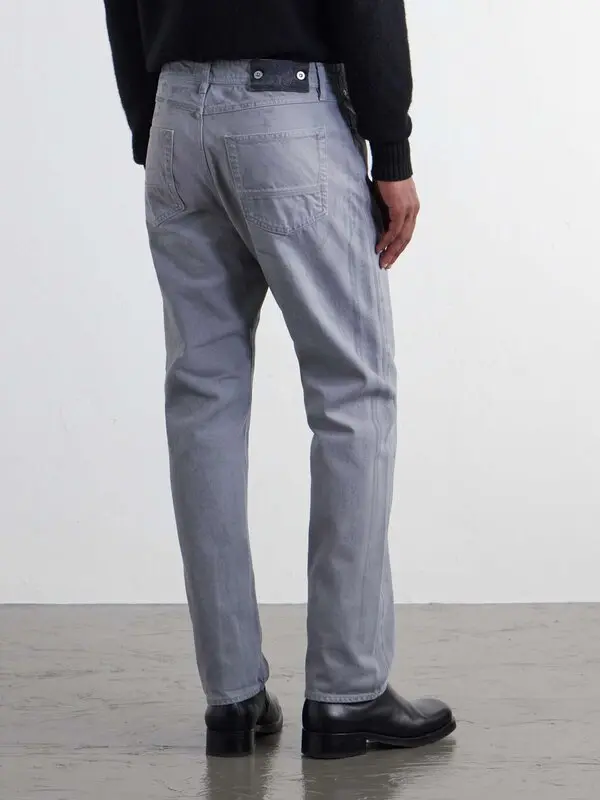 Stone Island Denim Straight-leg Corroded Bull Denim-tc Jeans