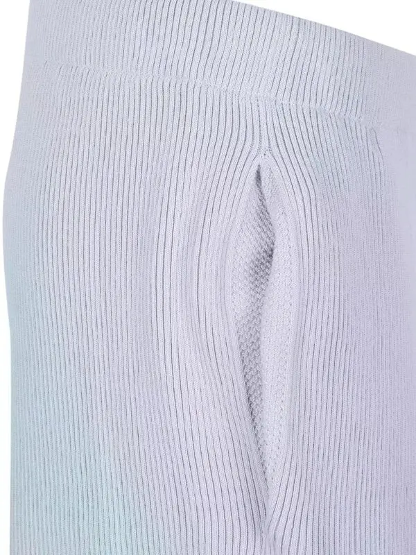 Issey Miyake Pleated Tapered Trousers - Grey
