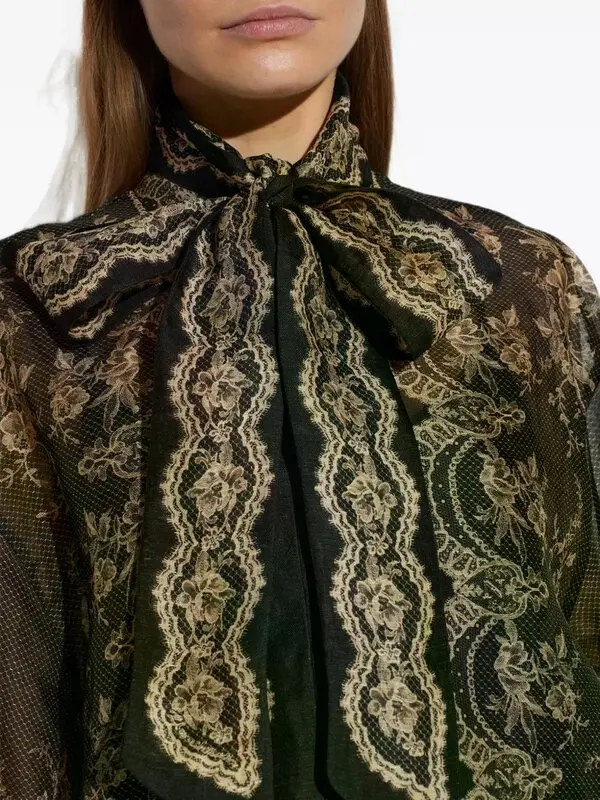 Zimmermann Clash-tie Blouse