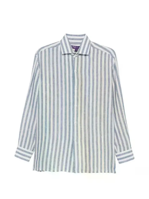 Ralph Lauren Stripe-print Linen Shirt