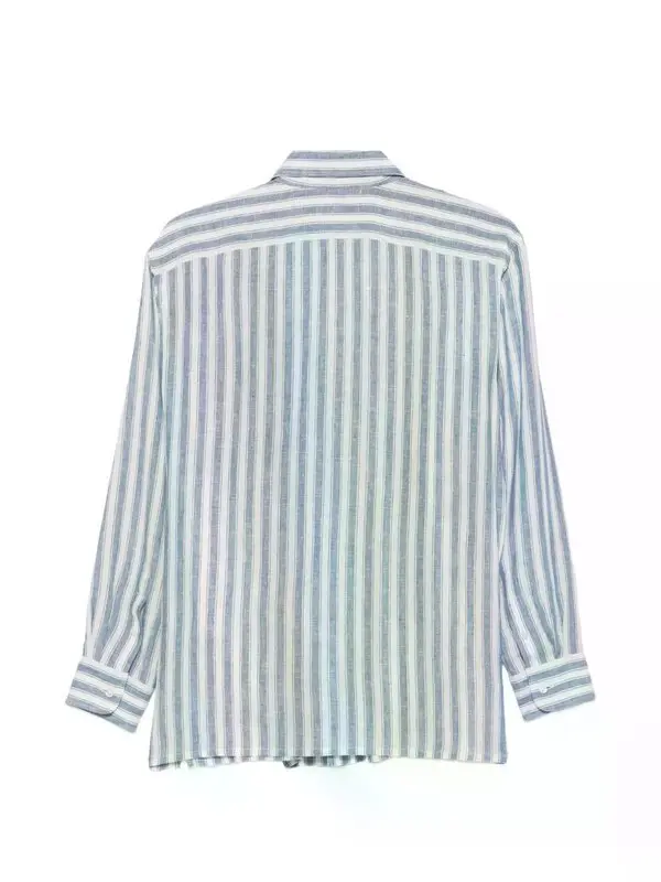 Ralph Lauren Stripe-print Linen Shirt