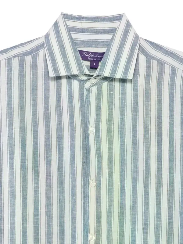 Ralph Lauren Stripe-print Linen Shirt