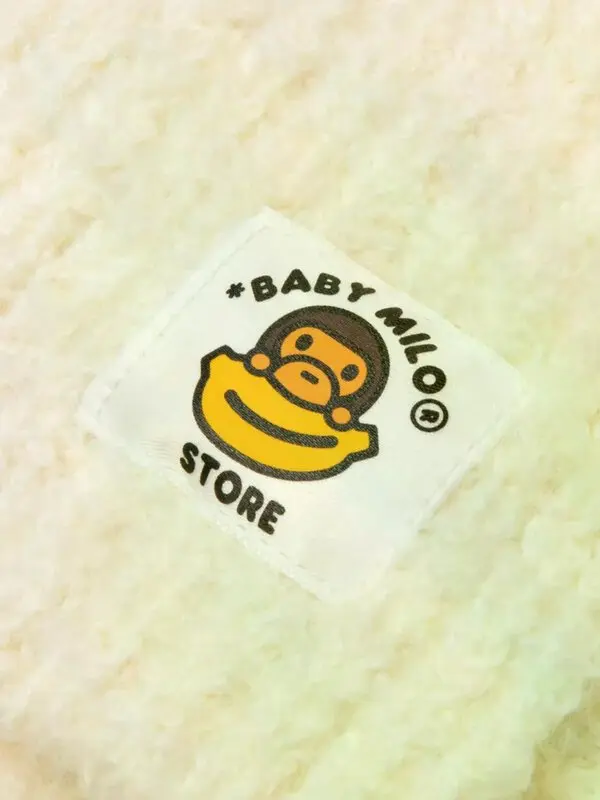 A BATHING APE Baby Milo Hood Scarf