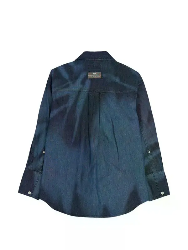 FENG CHEN WANG X Lee Bamboo Laser-print Oversized Shirt