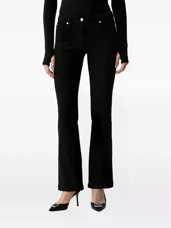 SILVIAN HEACH Mid-rise Flared Jeans