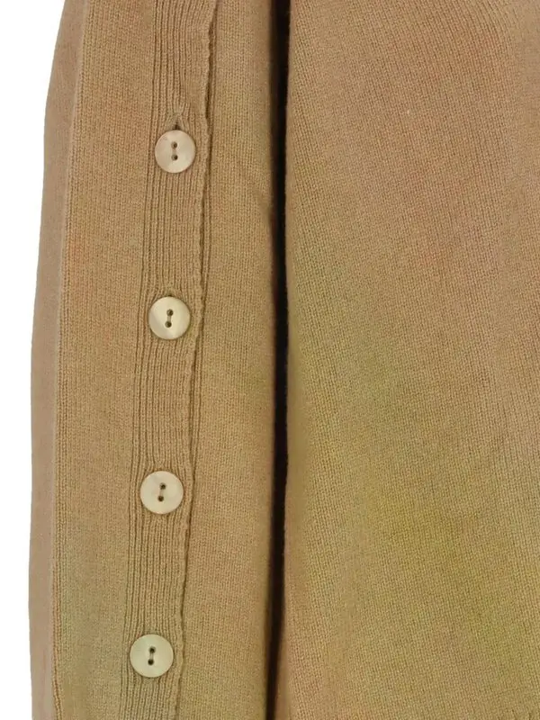 KANGRA Button-detail Crew-neck Sweater