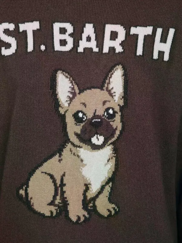MC2 SAINT BARTH Tessa Intarsia-knit Sweater