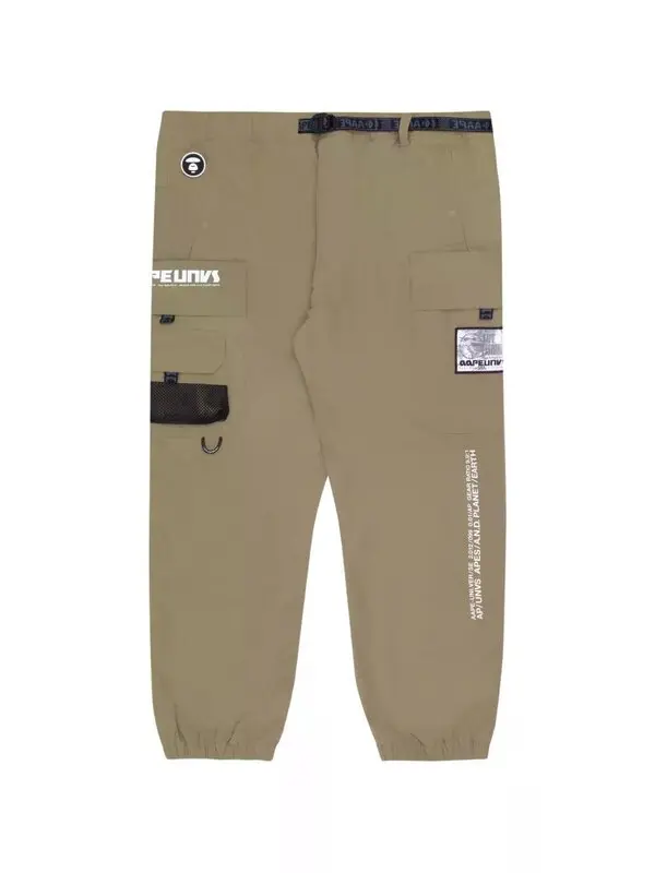 AAPE BY *A BATHING APE Ap/unvs Belted Cargo Pants - Black