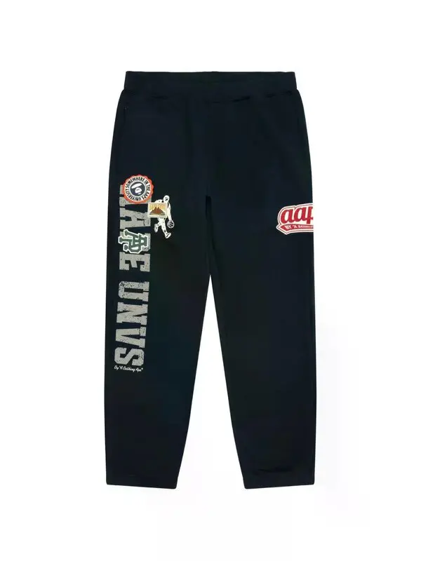 AAPE BY *A BATHING APE Aapeunvs Embroidered Track Pants