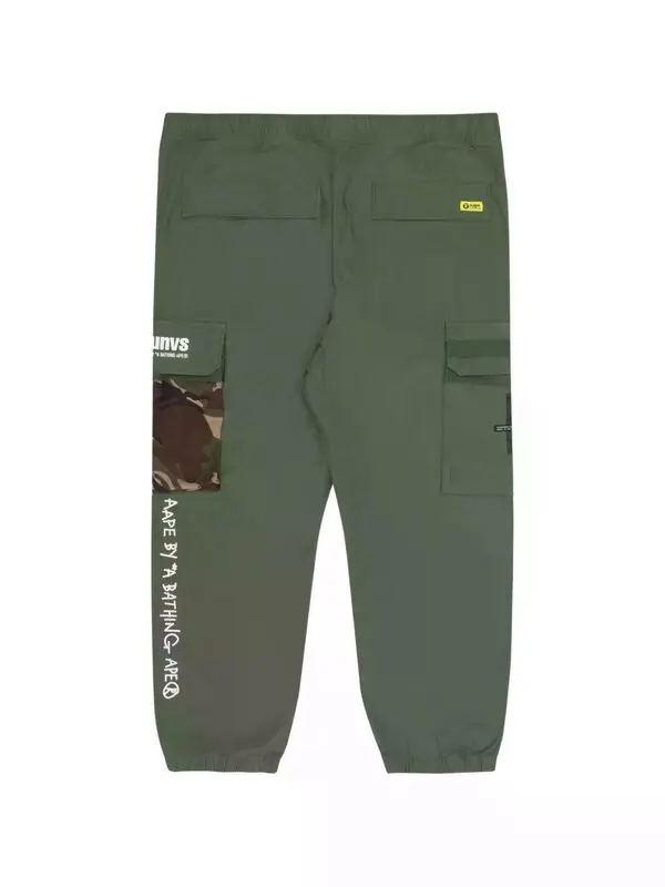 AAPE BY *A BATHING APE Aapeunvs Moonface Cargo Trousers