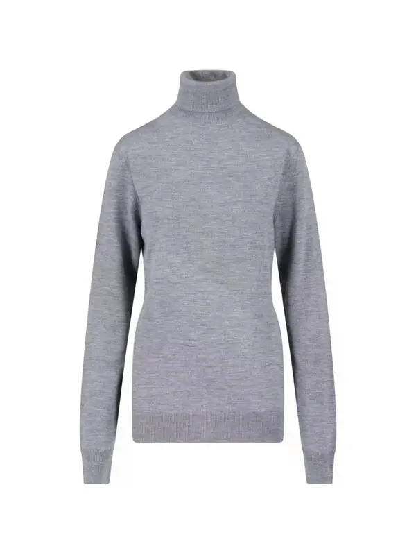 THE FRANKIE SHOP Turtleneck Sweater - Grey