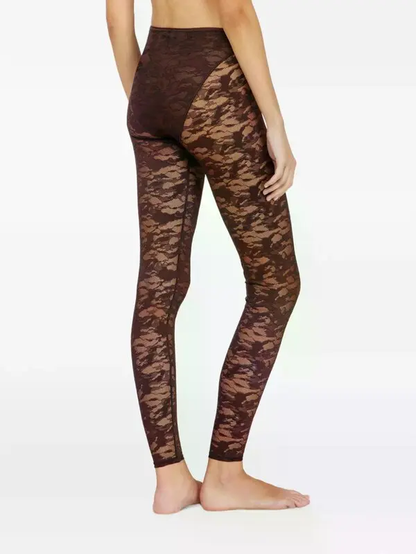 DIESEL® Leggings In Nylon Camouflage Lace