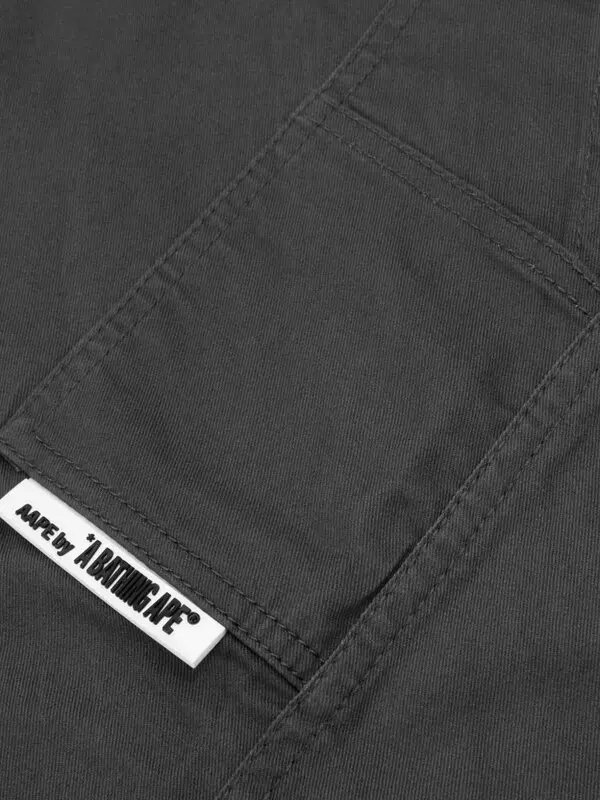 AAPE BY *A BATHING APE Moonface-logo Trousers