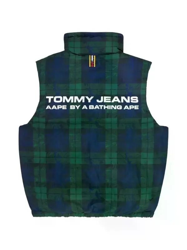 AAPE BY *A BATHING APE X Tommy Hilfiger Logo-patch Reversible Vest
