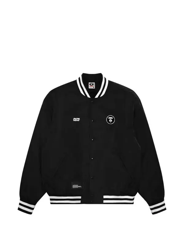 AAPE BY *A BATHING APE Aapenow Moonface Bomber Jacket - Red