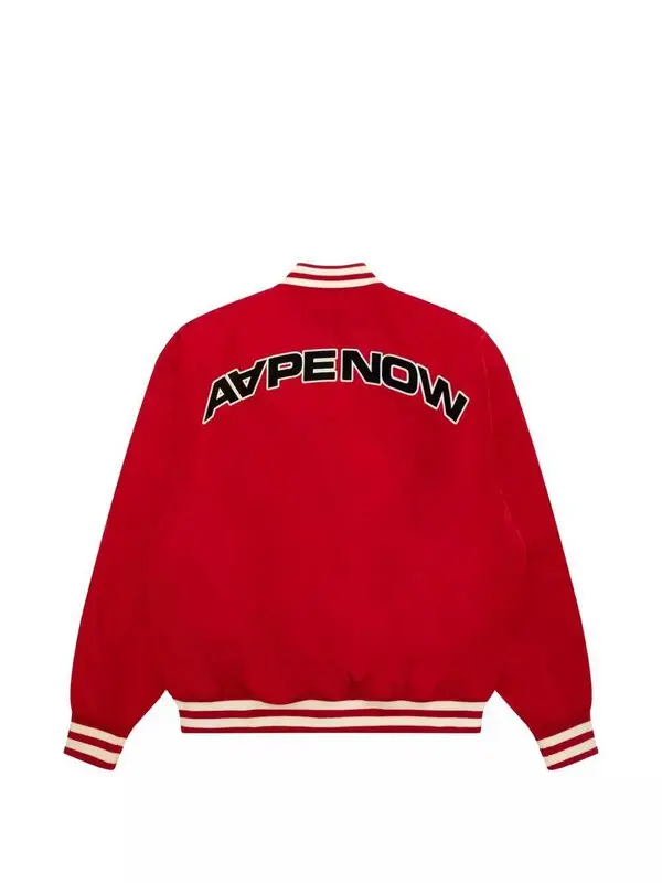 AAPE BY *A BATHING APE Aapenow Moonface Bomber Jacket