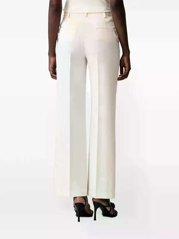 Sisley Pressed-crease Wide-leg Trousers