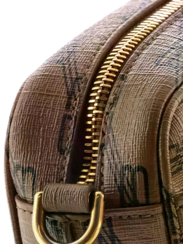 Balenciaga Signature Camera Bag Bb Monogram Coated Canvas Small Crossbody Bag