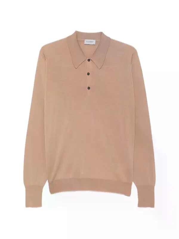 John Smedley Dorset Long-sleeve Polo Shirt