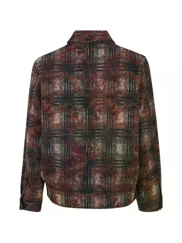 Paul Smith Checked Zip-up Jacket