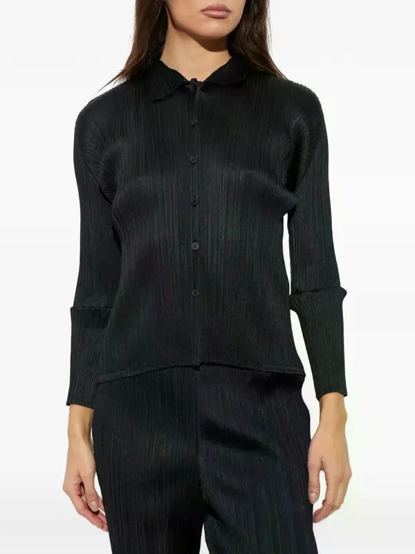 Issey Miyake Pleated Cardigan