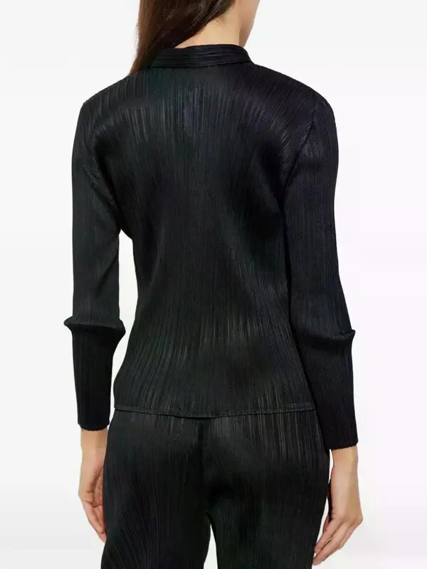 Issey Miyake Pleated Cardigan