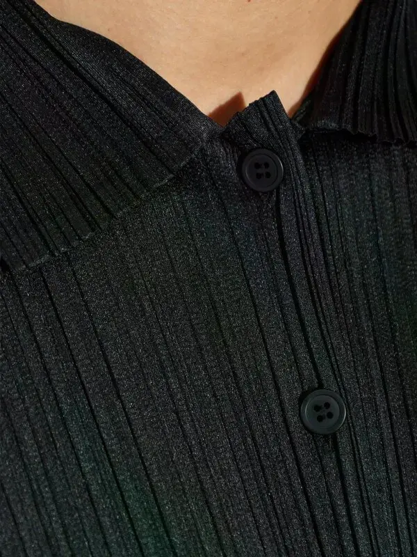 Issey Miyake Pleated Cardigan