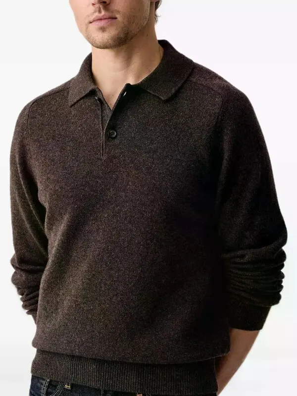 Paul Smith Long-sleeved Polo Shirt