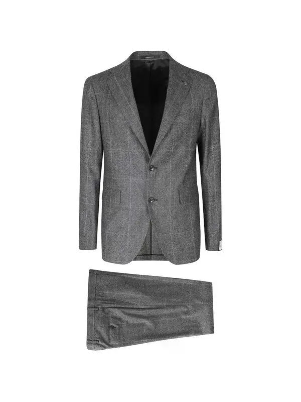 Tagliatore Prince Of Wales Check Suit