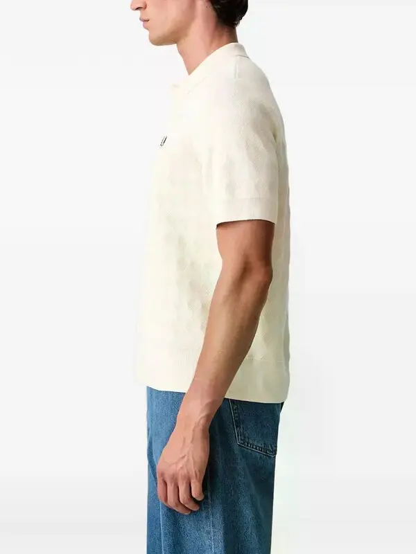 Fred Perry Argyle-knit Polo Shirt