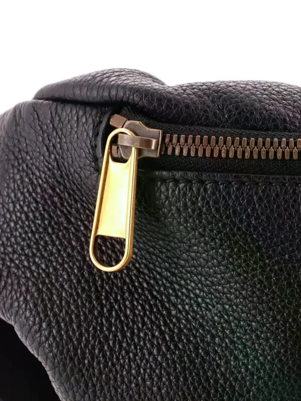 Gucci Logo Printed Leather Medium Belt Bag