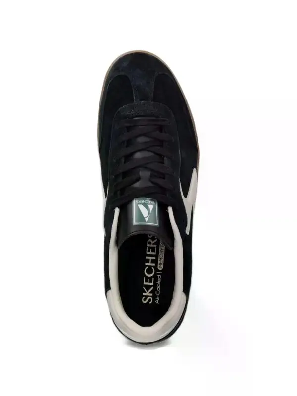 Sketchers Hotshot Logo-patch Panelled Sneakers
