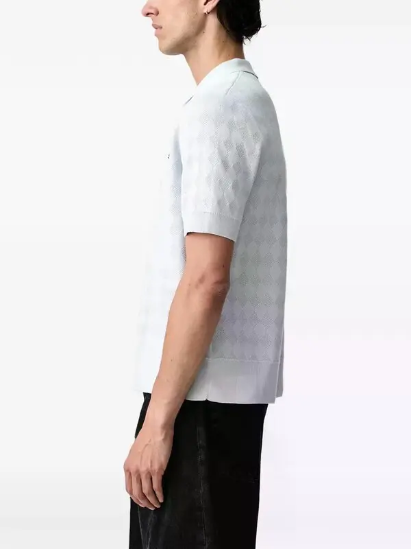 Fred Perry Diamond-knit Polo Shirt