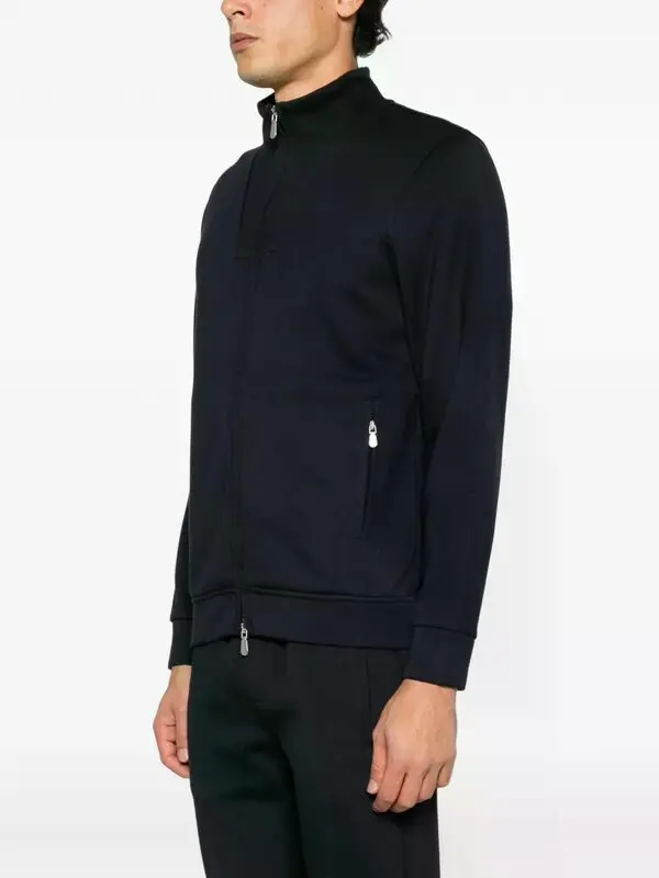 ALBERTO GOZZI Zip-up High-neck Sweatshirt