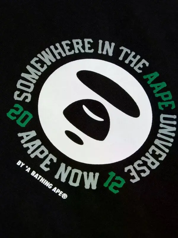 AAPE BY *A BATHING APE Moonface Graphic-print T-shirt