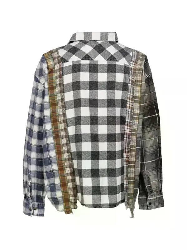 Needles 7 Cuts Patchwork Flannel Shirt