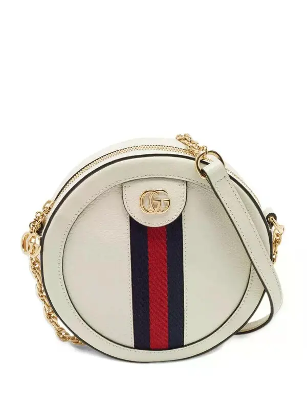 Gucci Ophidia Round Shoulder Bag - Neutrals