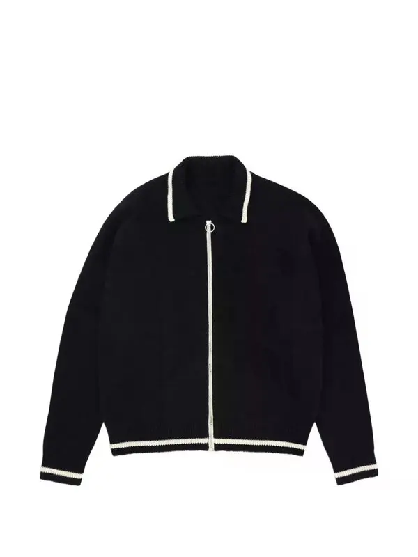 FORTELA Crow Zip-up Sweater
