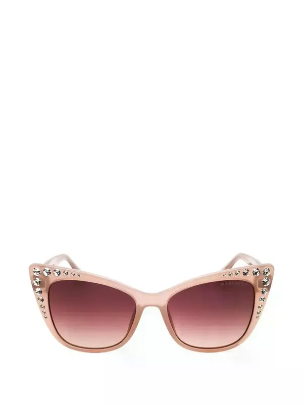 MARCIANO Crystal-embellished Cat-eye Sunglasses