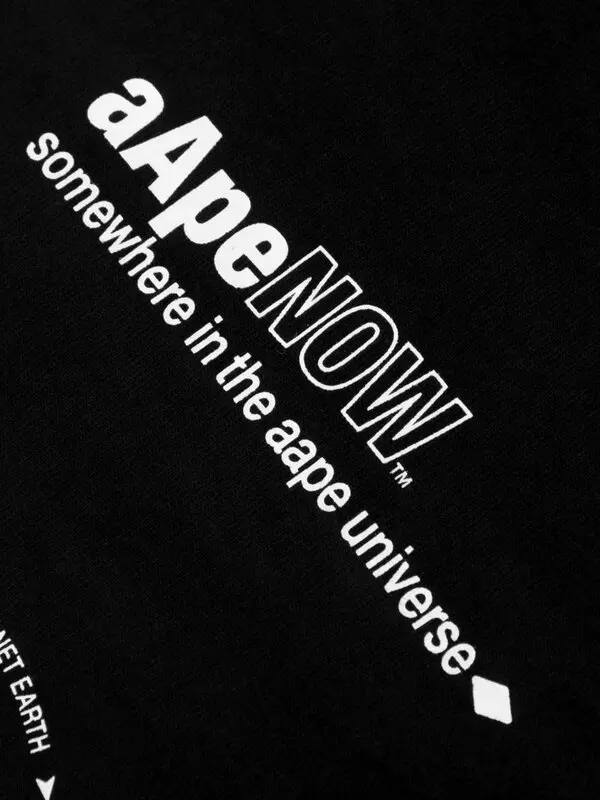 AAPE BY *A BATHING APE Aapenow Universe Moonface T-shirt