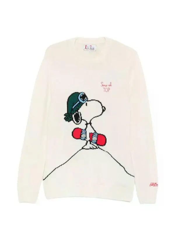 MC2 SAINT BARTH Snoopy-intarsia Sweater