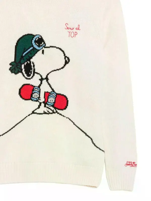 MC2 SAINT BARTH Snoopy-intarsia Sweater